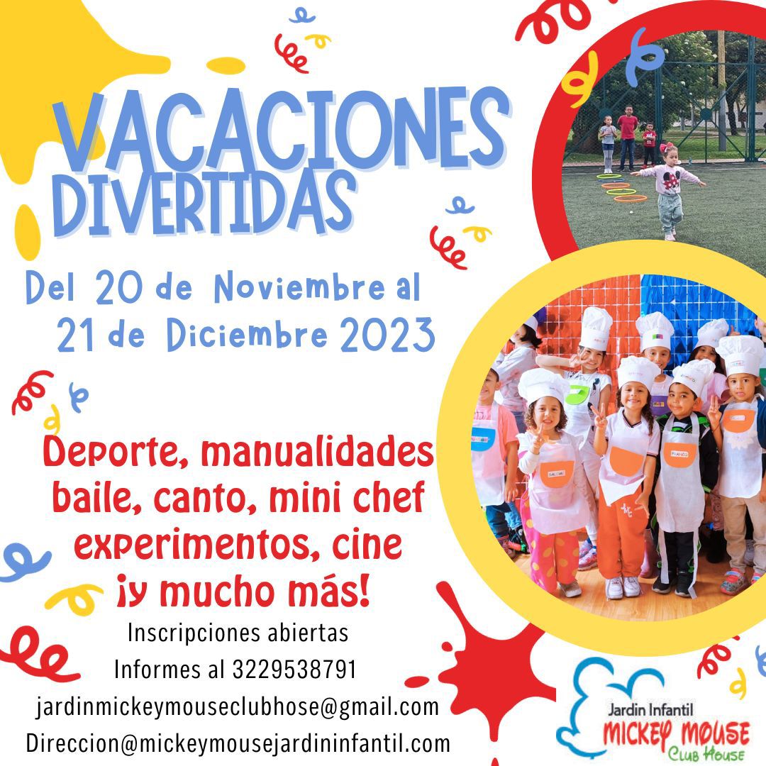 Programas - Jardin Infantil Mickey Mouse